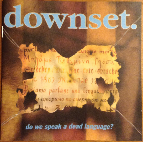 Buy downset. : Do We Speak A Dead Language? (CD, Album) – Specialist ...