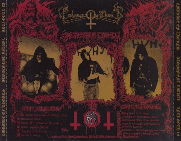 Buy Embrace Of Thorns : Atonement Ritual (CD, Album) – Specialist ...